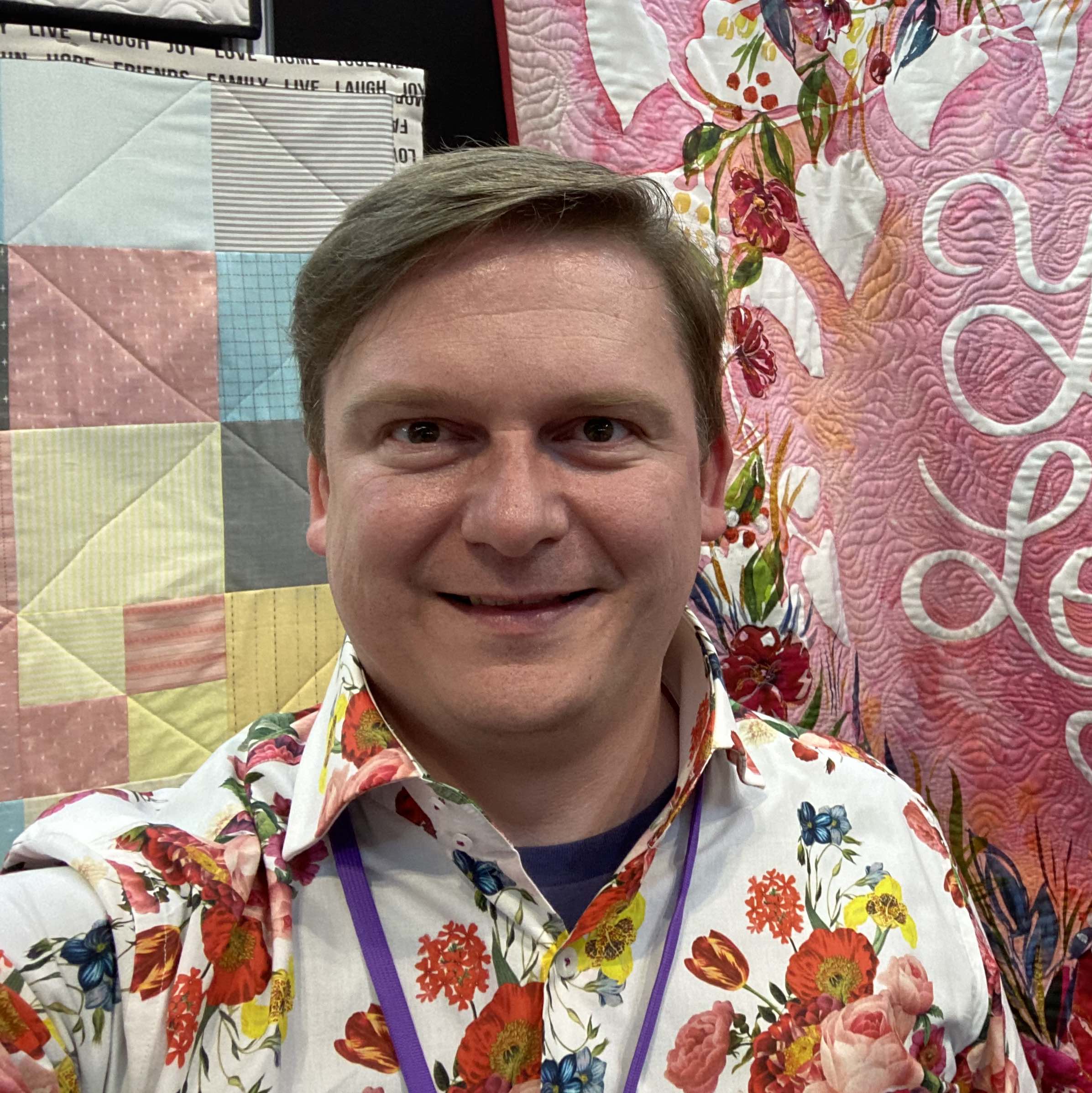 Craft Academy Half Day BEAUTIFUL FLOWER QUILT with John J Cole-Morgan ...